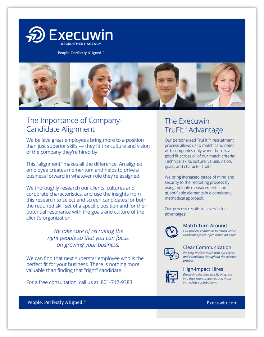 Execuwin - Marketing Pieces